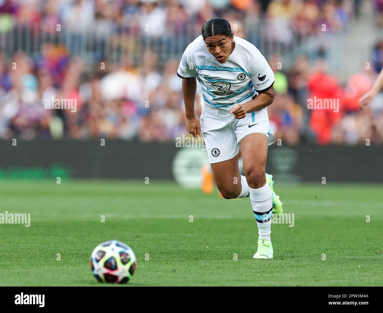 BRCELONA, SPAIN - APRIL 27: Jessica Carter of Chelsea FC Women in ...