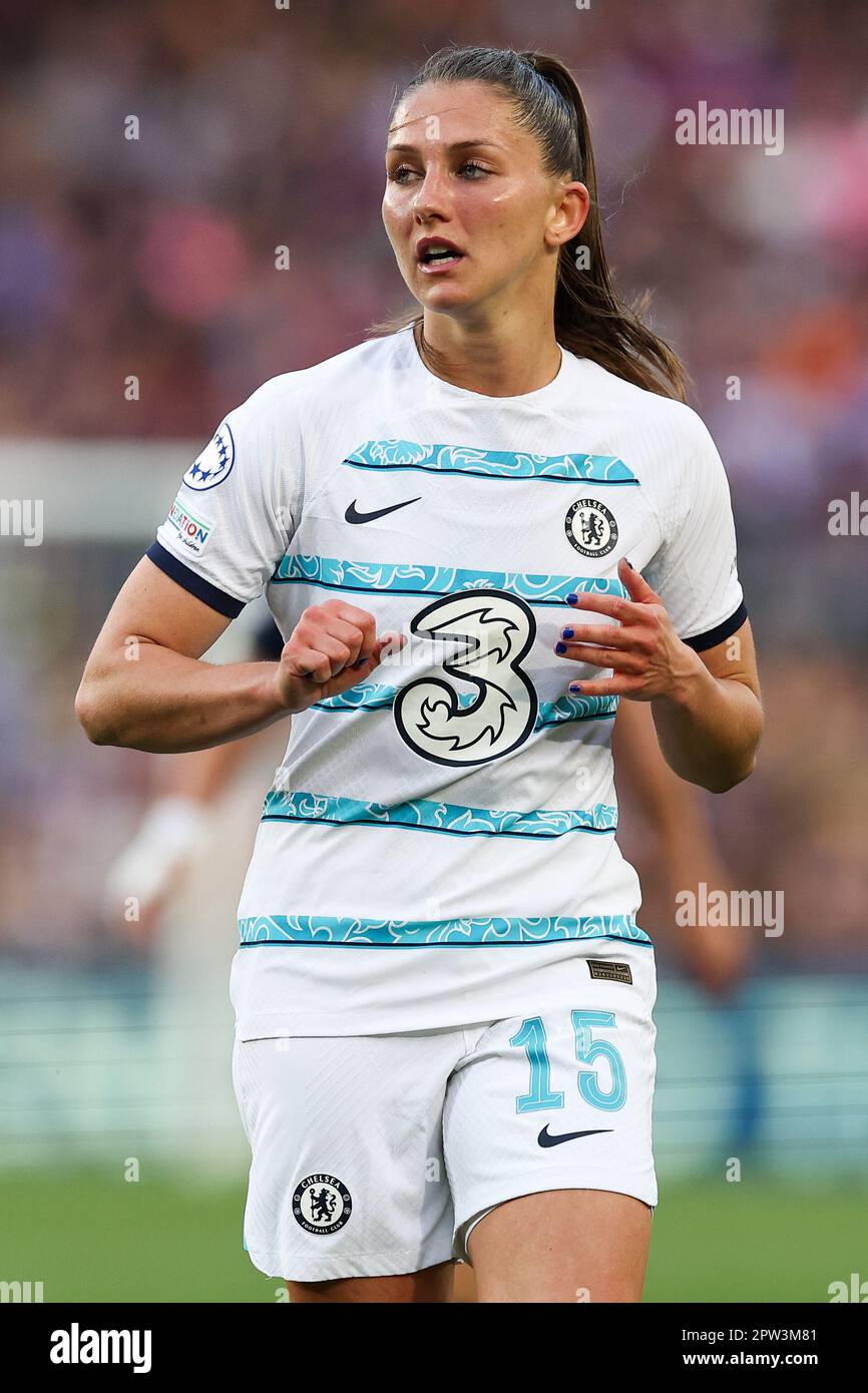 BRCELONA, SPAIN - APRIL 27: Eve Perisset of Chelsea FC Women during the ...