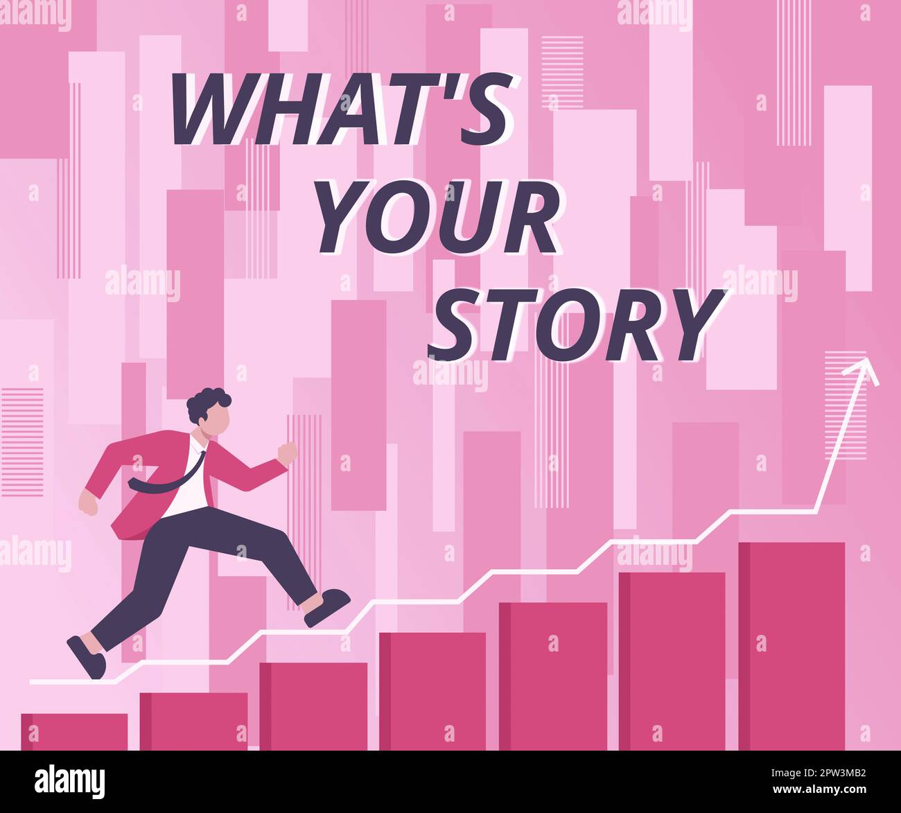Conceptual display What's Your Story, Word Written on asking someone ...