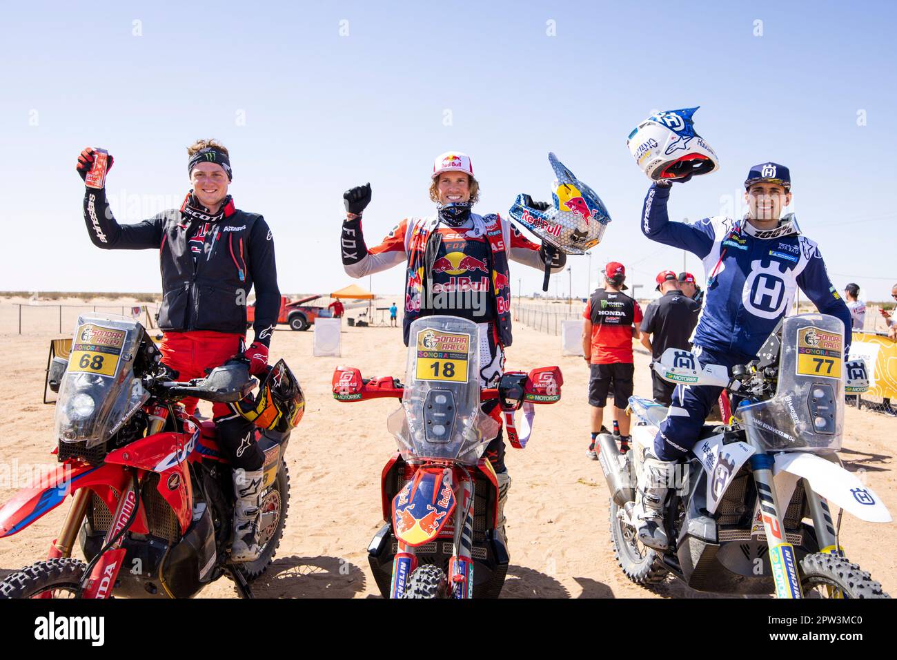 San Luis, Mexique. 28th Apr, 2023. SCHAREINA Tosha (spa), Monster Energy Honda Team, Honda CRF ...