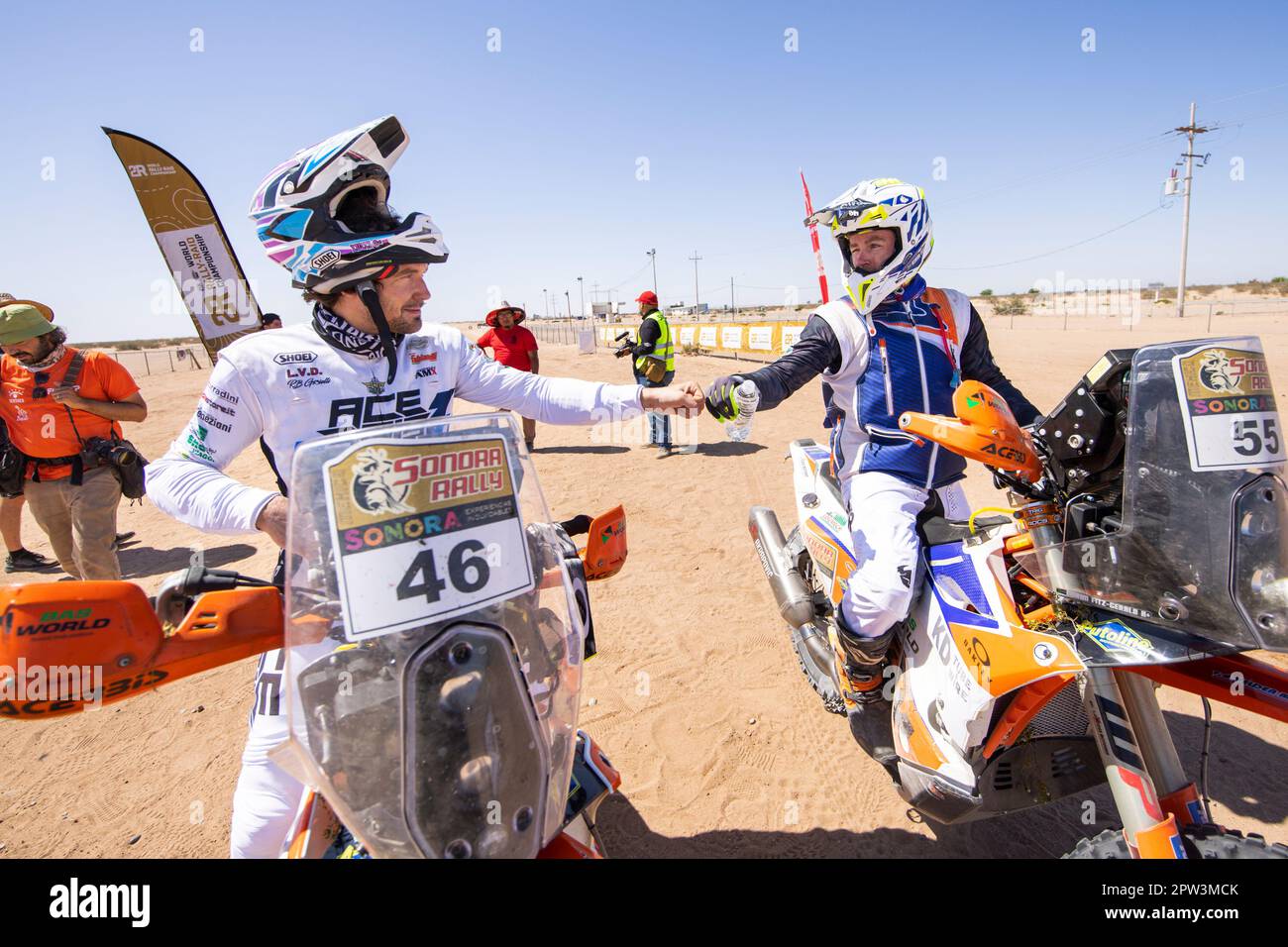 San Luis, Mexique. 28th Apr, 2023. LUCCI Paolo (ita), BAS World KTM Racing Team, KTM 450 Rally ...