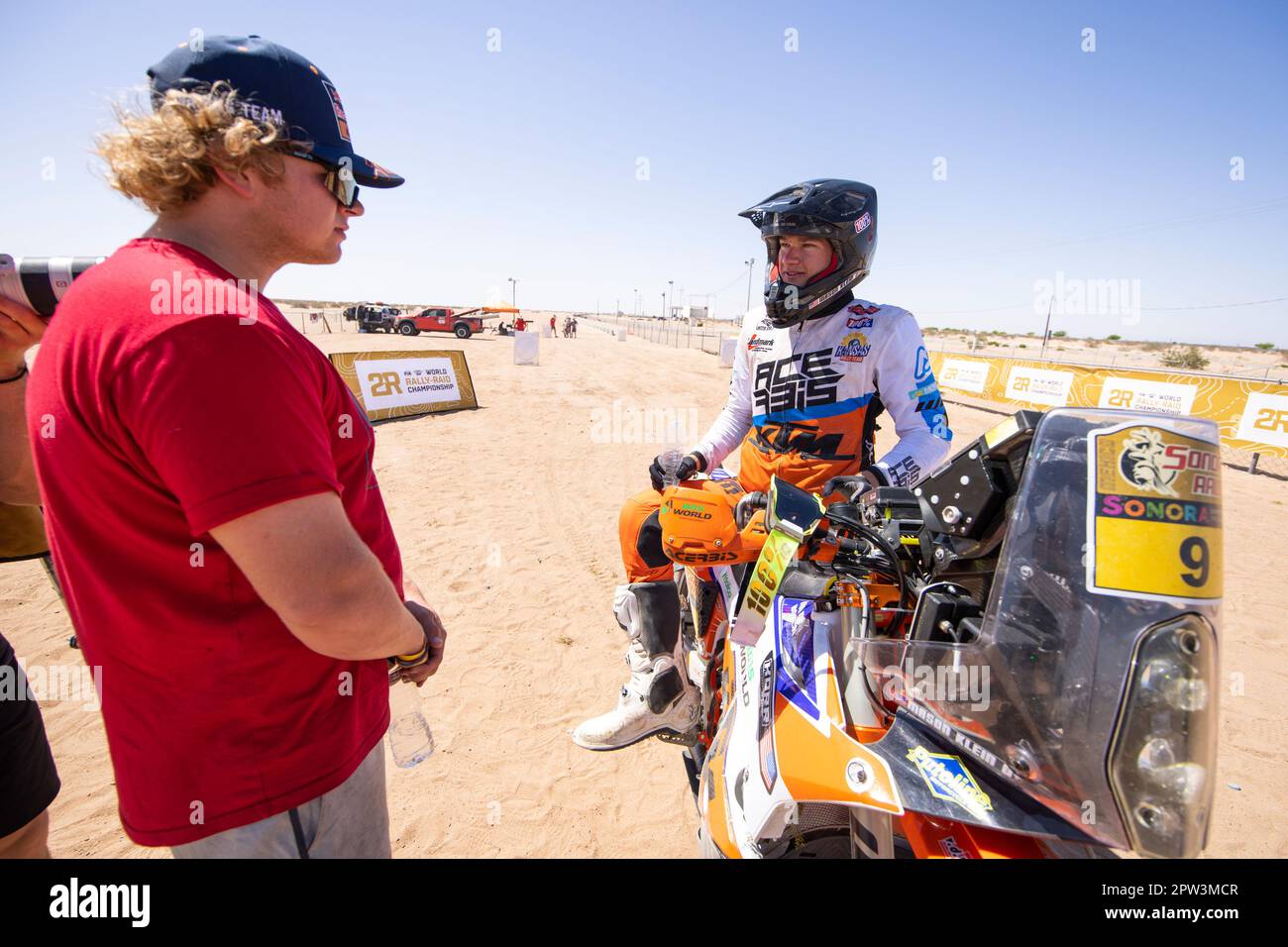 San Luis, Mexique. 28th Apr, 2023. KLEIN Mason (usa), BAS World KTM Racing Team, KTM 450 Rally ...