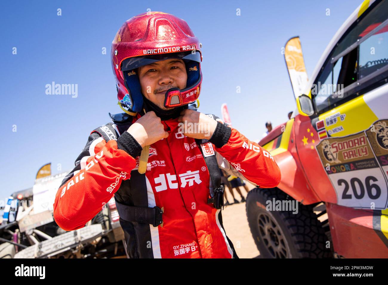ZHANG Guoyu (chn), BAIC ORV, BAIC ORV BJ40, FIA W2RC, portrait during the Stage 5 of the Sonora ...