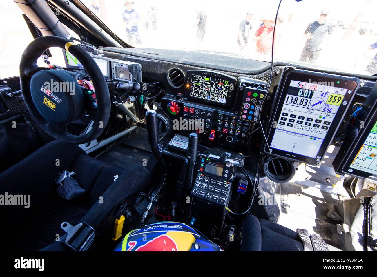 San Luis, Mexique. 28th Apr, 2023. Dashboard Toyota during the Stage 5 ...