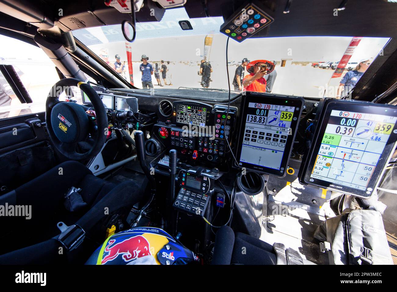 San Luis, Mexique. 28th Apr, 2023. Dashboard Toyota during the Stage 5 ...