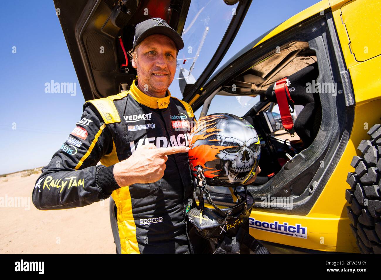 San Luis, Mexique. 28th Apr, 2023. BAUMGART Cristian (bra), X Rally ...