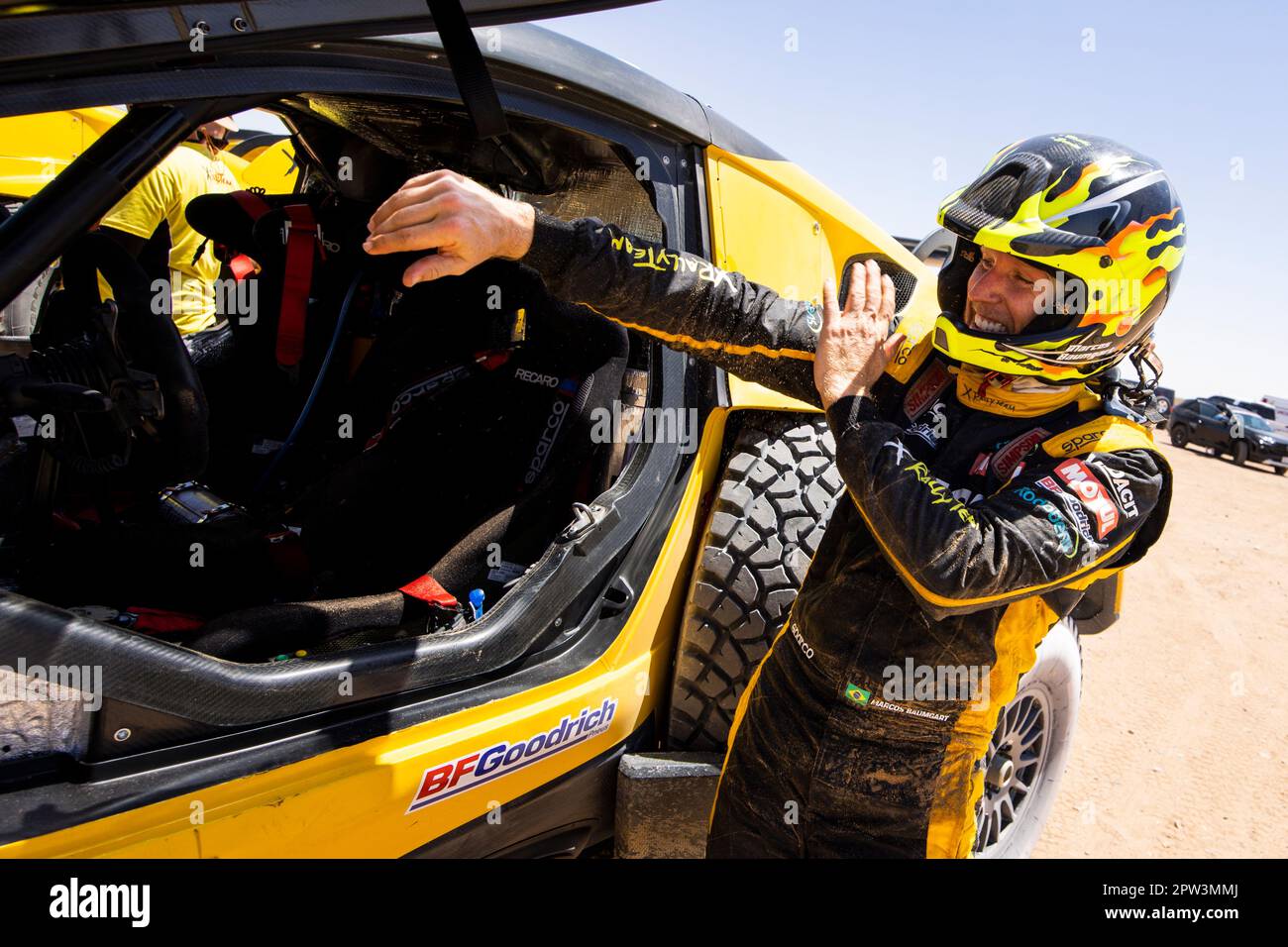 San Luis, Mexique. 28th Apr, 2023. BAUMGART Marcos (bra), X Rally ...