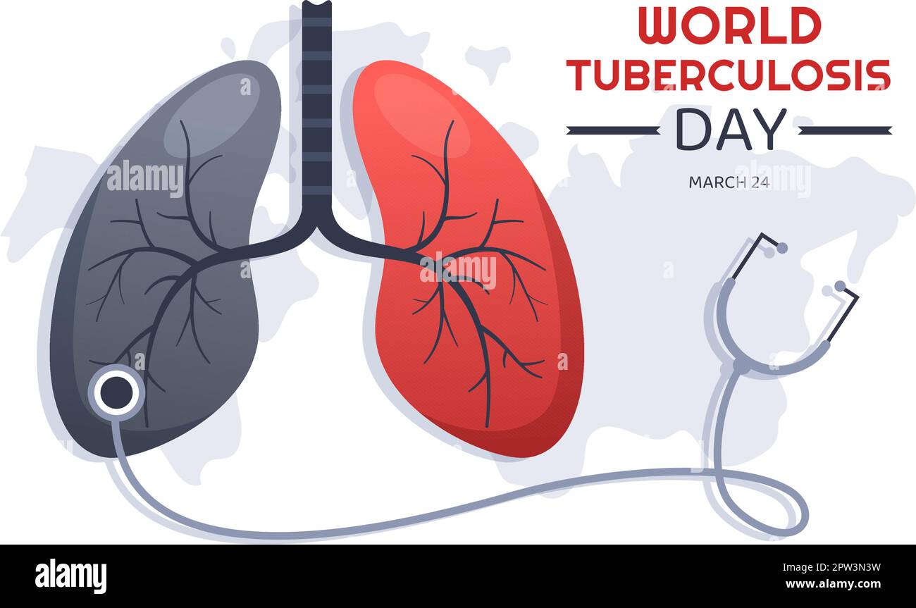 World Tuberculosis Day on March 24 Illustration with Pictures of the ...