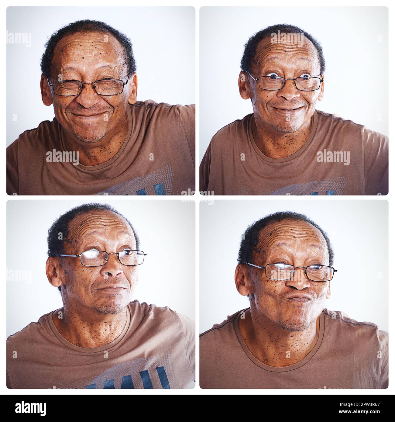 Old People Facial Expressions