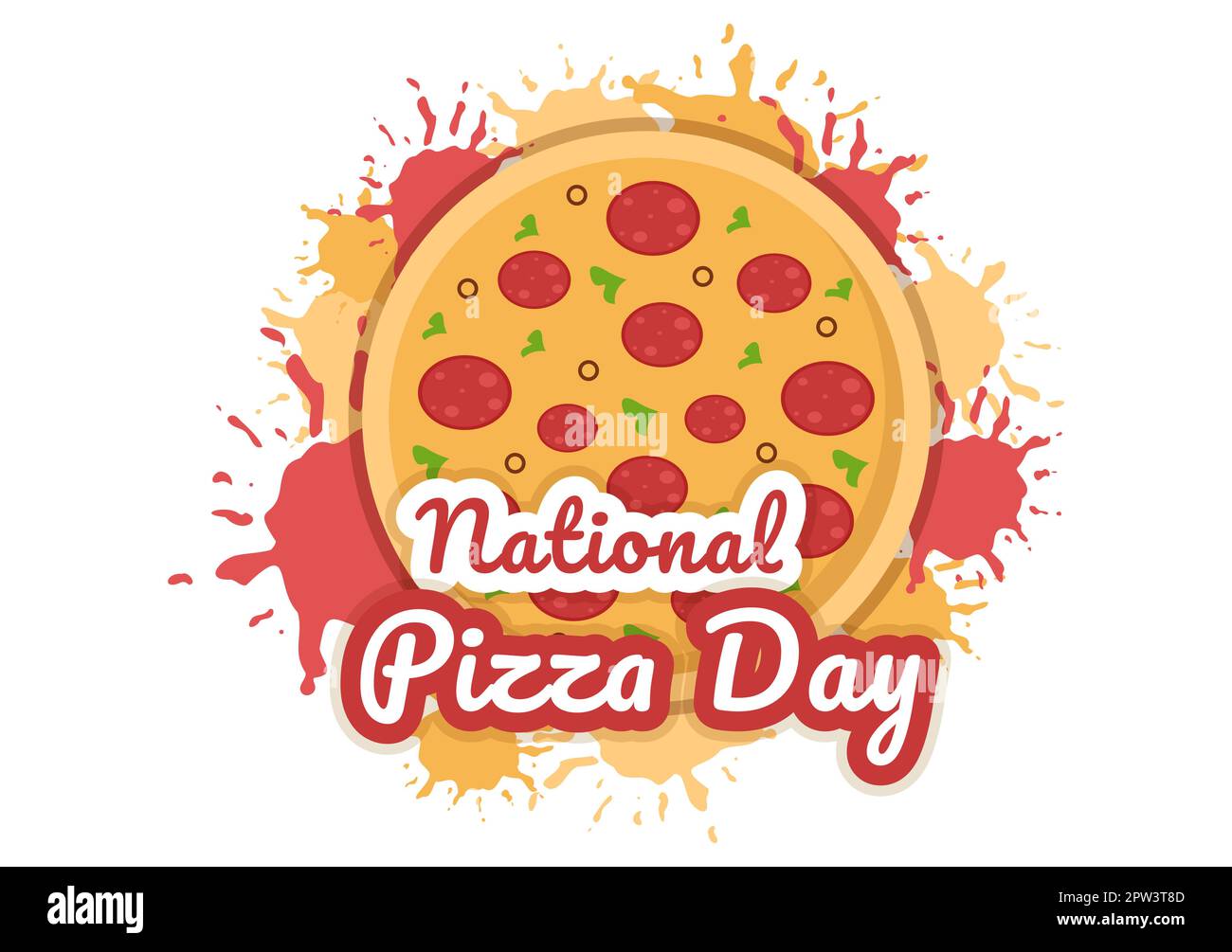 National Pizza Day on Celebration February 9 by Consuming Various Slice ...