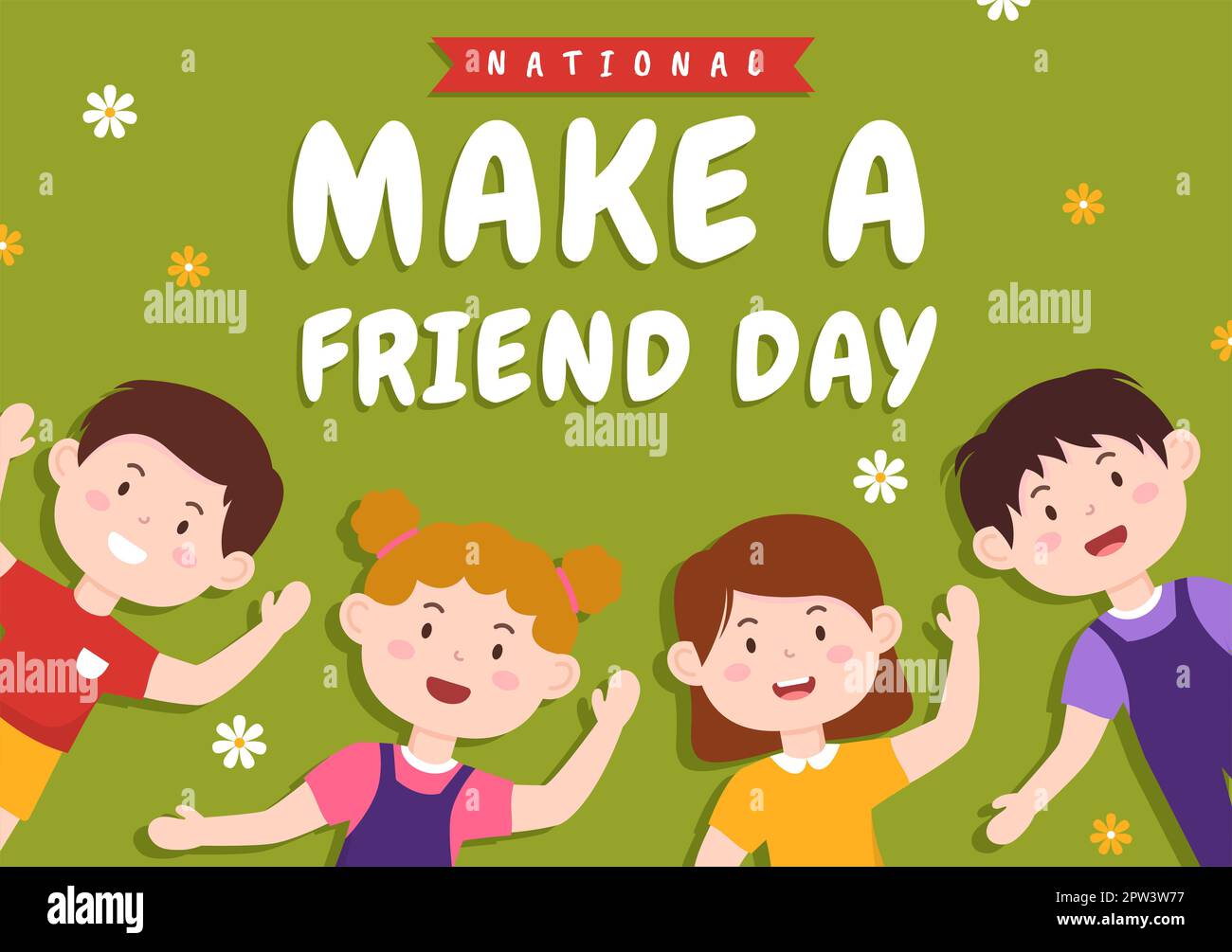 National Make a Friend Day Observed on February 11th to Kids Meet ...