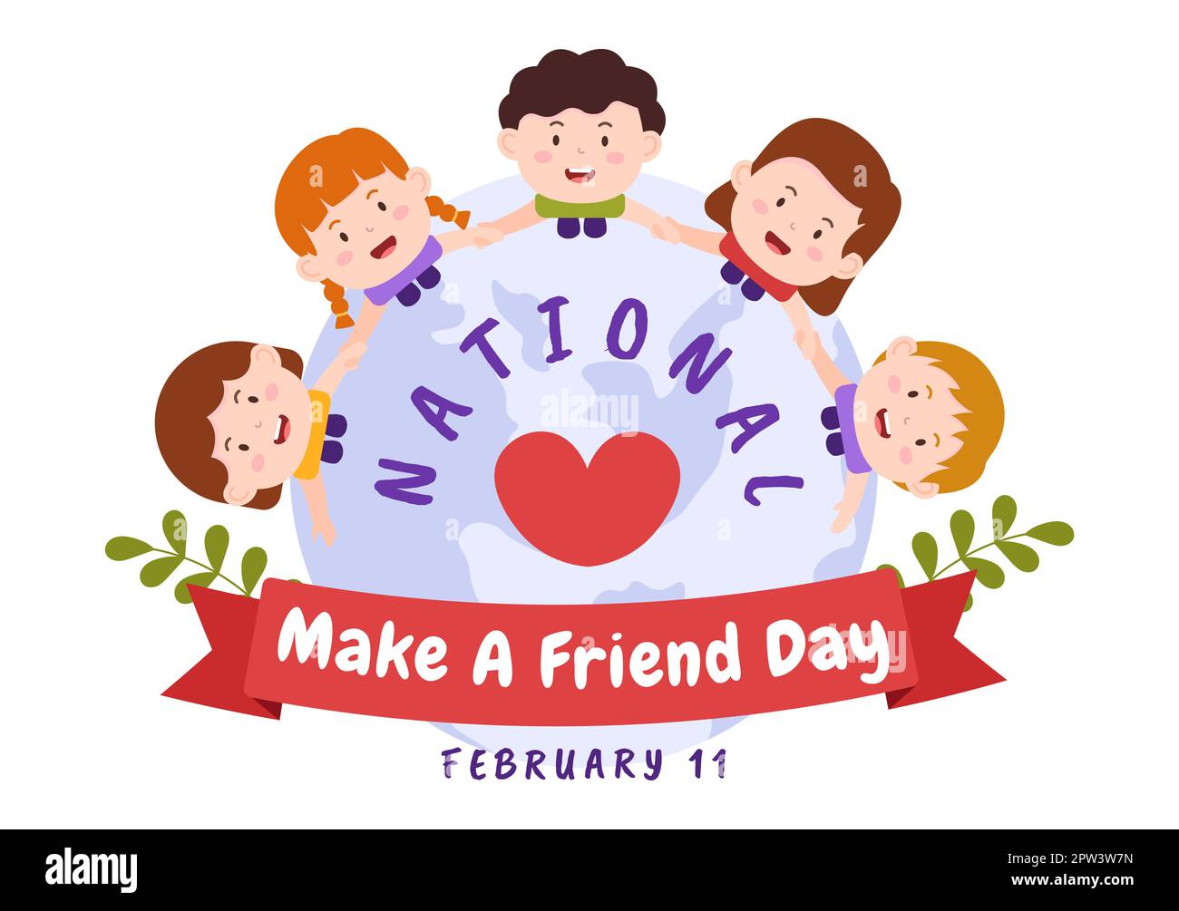 National Make a Friend Day Observed on February 11th to Kids Meet ...