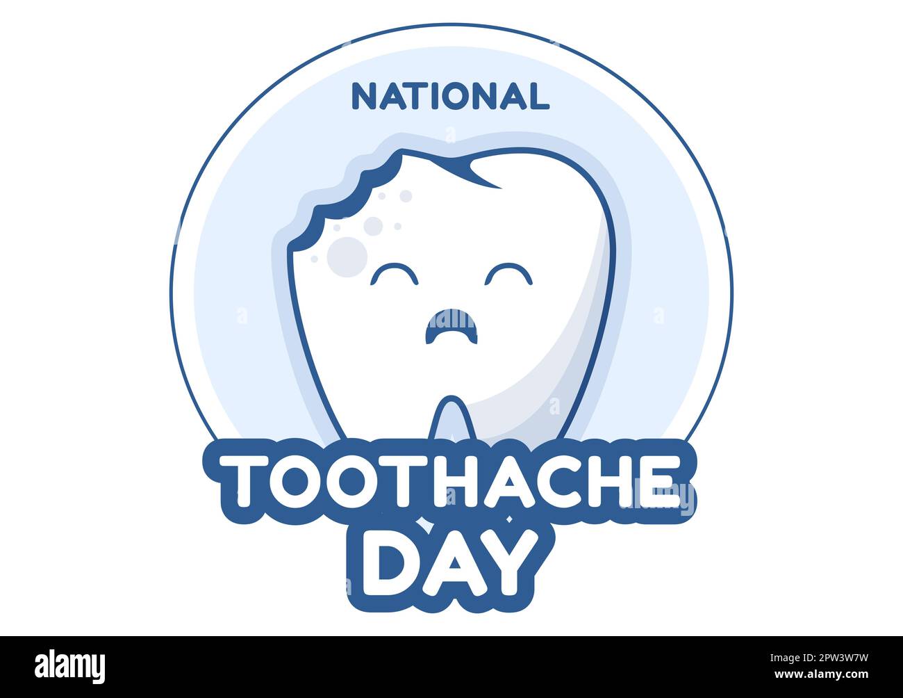 National Toothache Day on February 9 with Teeth for Dental Hygiene so ...