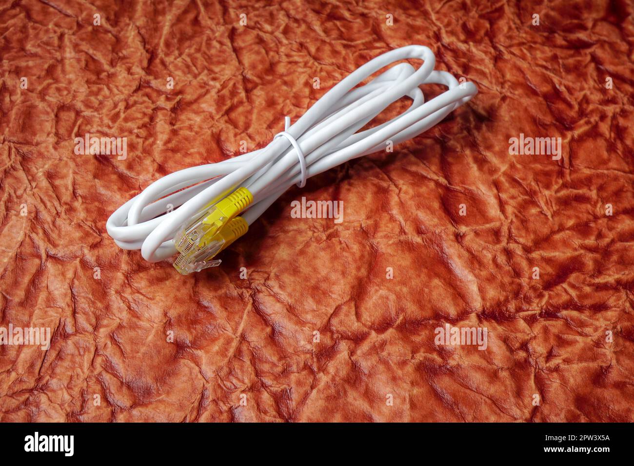 Rolled up plastic cables hi-res stock photography and images - Alamy