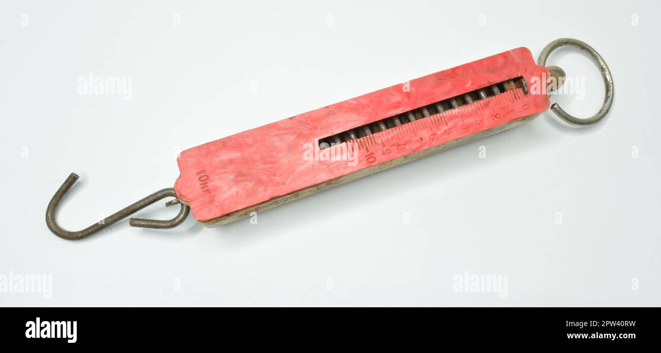 Vintage hand scale for measuring weight up to 10 kilograms Stock Photo ...
