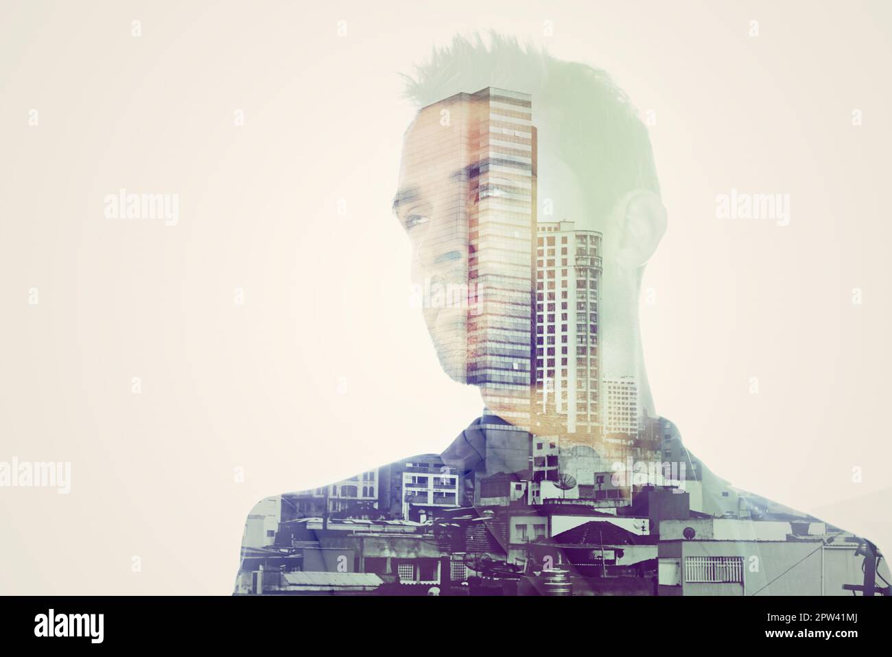 Overlay image and person hi-res stock photography and images - Alamy