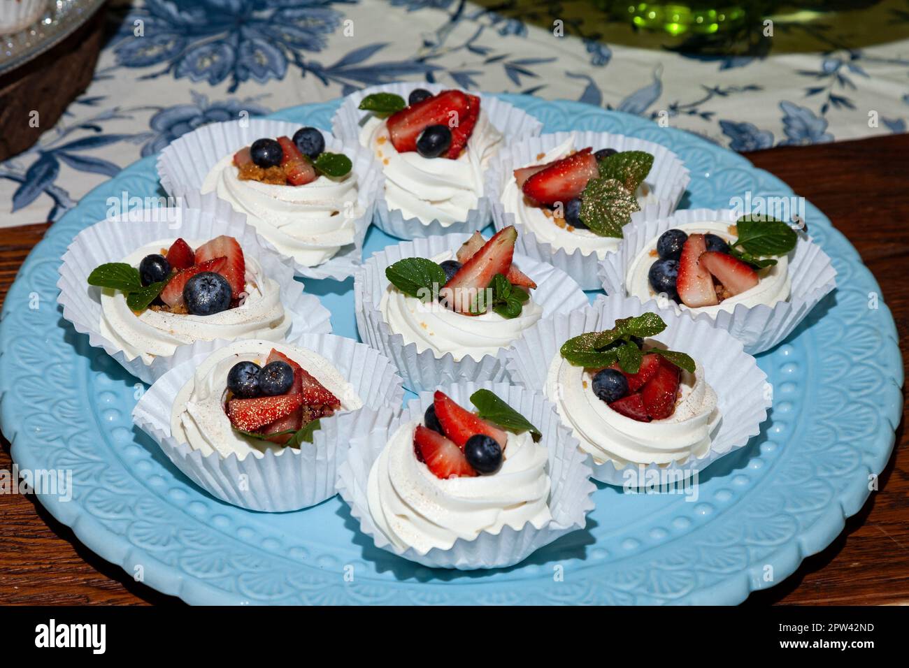 Social Event; Individual Presentation Of Sweets And Desserts For Party ...