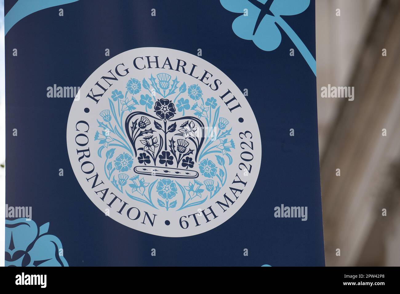 Coronation banners hi-res stock photography and images - Alamy