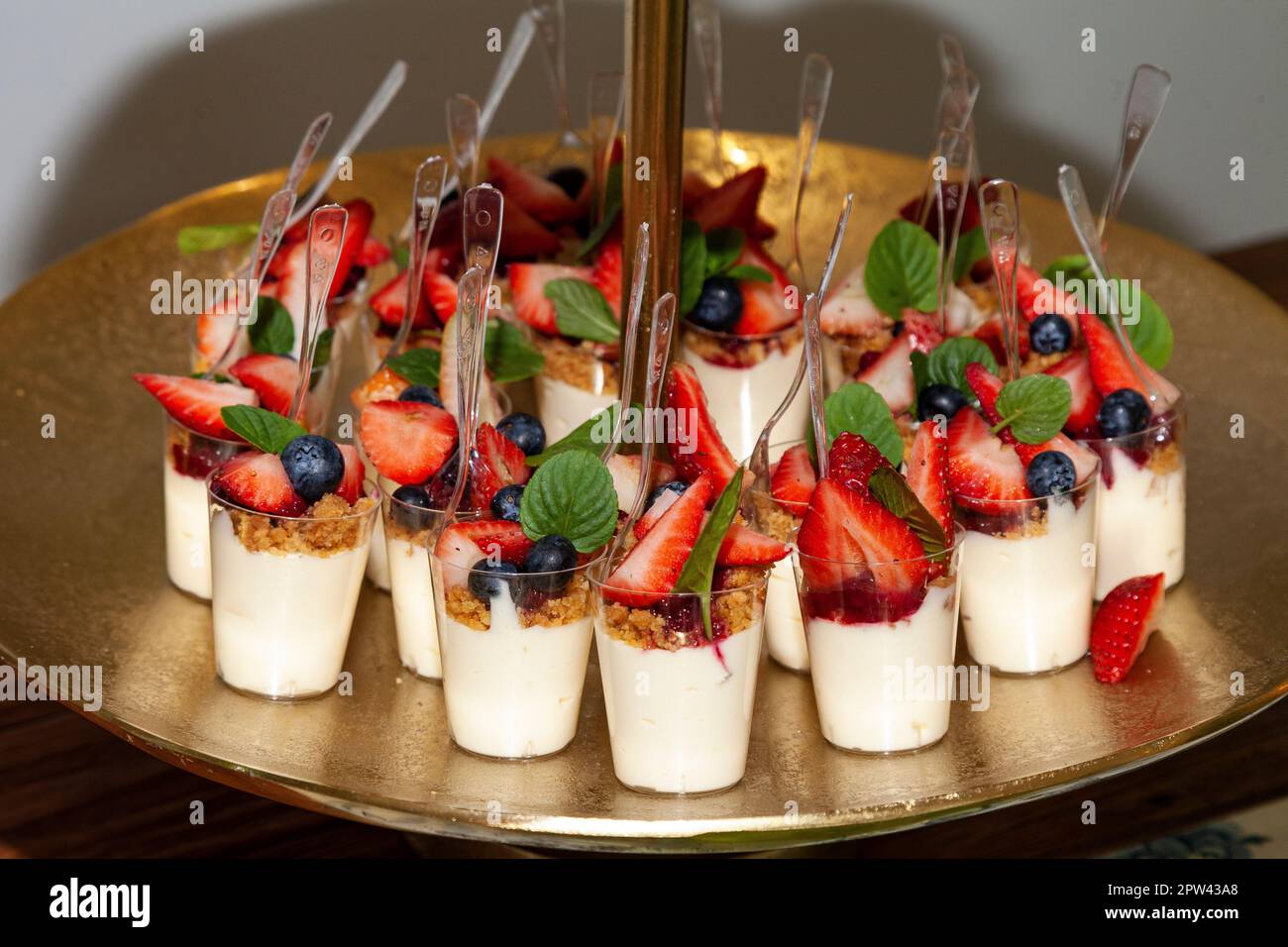 Social Event; Individual Presentation Of Sweets And Desserts For Party ...