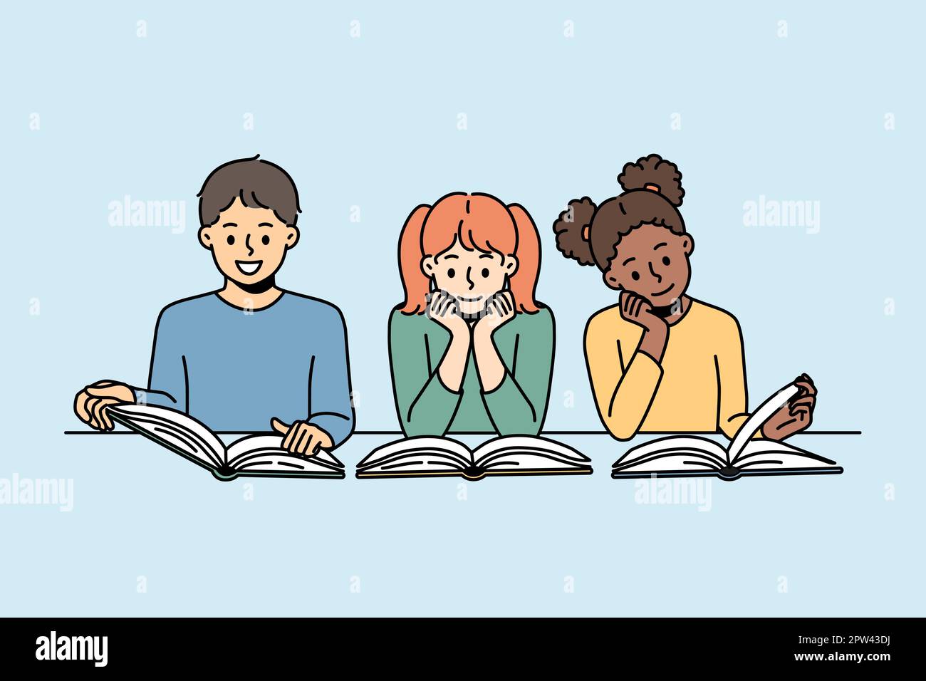 Novel for children Stock Vector Images - Alamy