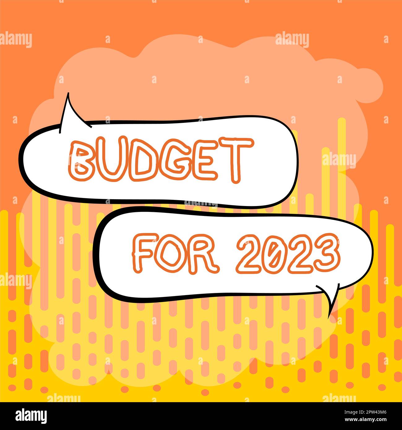 Text showing inspiration Budget For 2023, Word for An written estimates ... Text showing inspiration Budget For 2023, Word for An written estimates ...