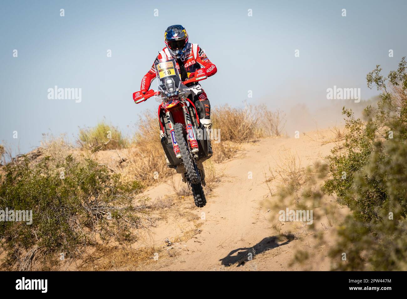 San Luis, Mexique. 28th Apr, 2023. 18 SANDERS Daniel (aus), Red Bull GasGas Factory, GasGas 450 ...