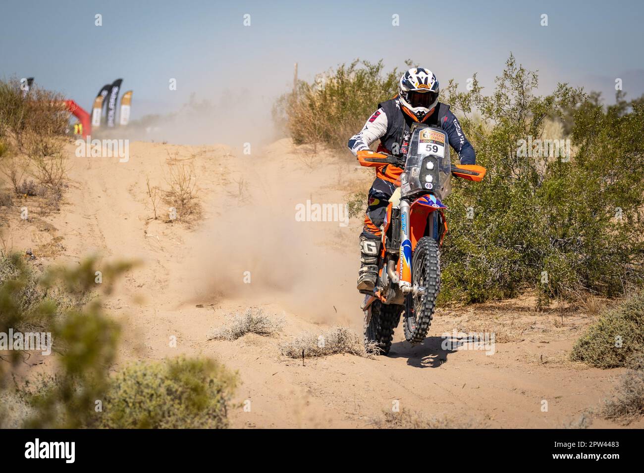 San Luis, Mexique. 28th Apr, 2023. 59 KURTAJ Ardit (aut), FIM W2RC, action during the Stage 5 of ...
