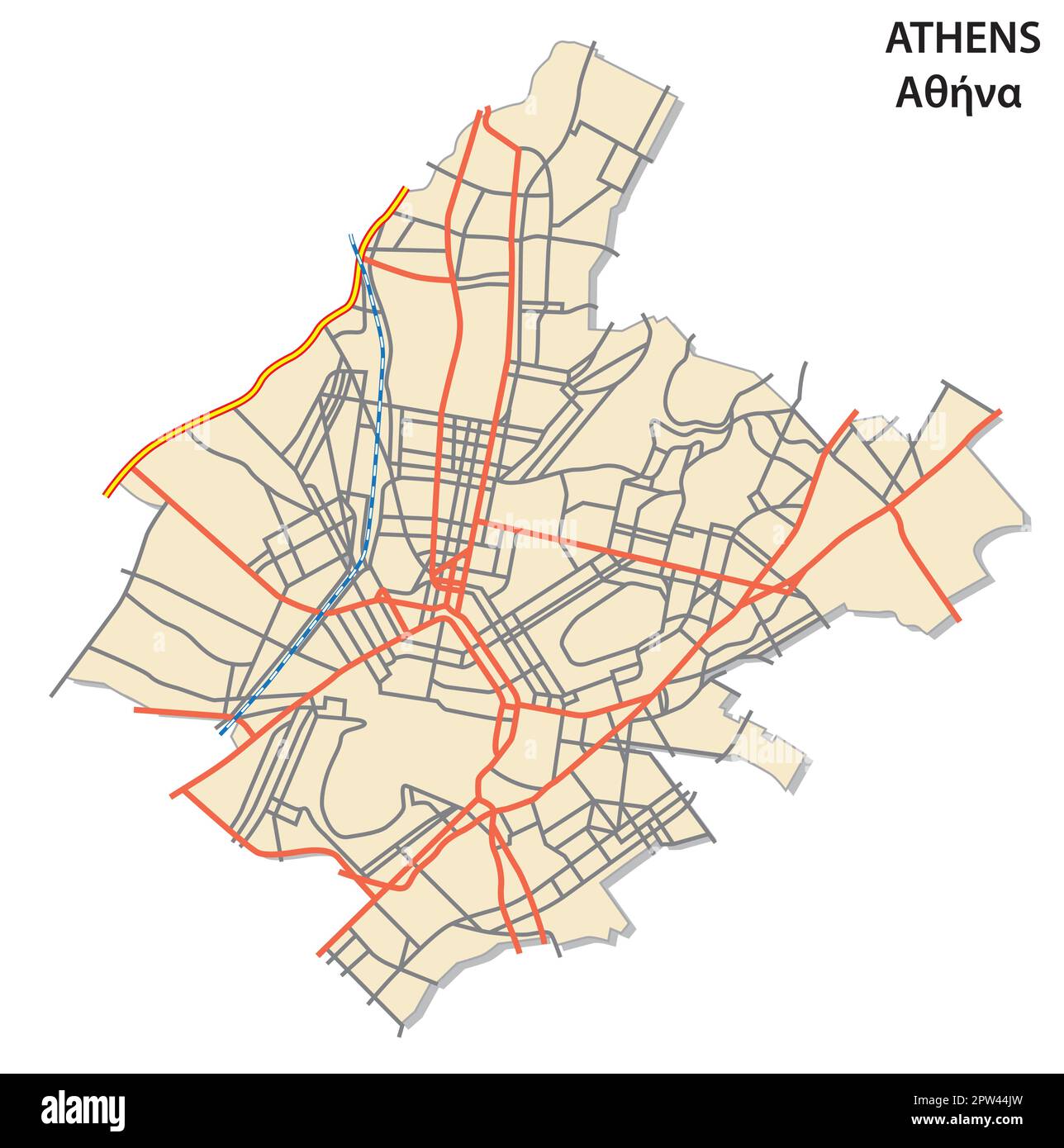 Greek tourism map Stock Vector Images - Alamy
