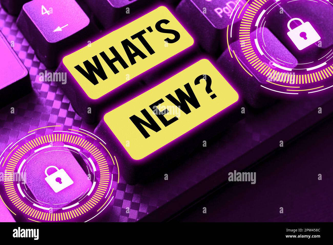 Conceptual display What's New, Business concept Asking about latest ...