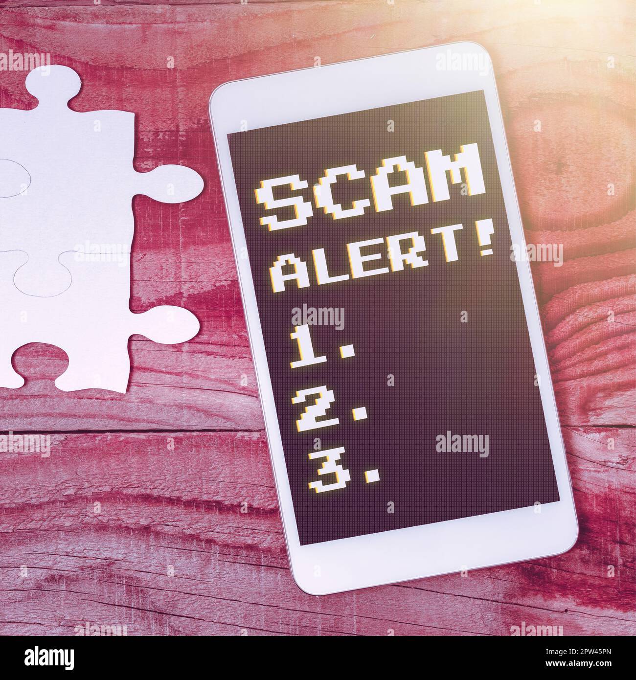 Hand writing sign Scam Alert, Business concept warning someone about ...