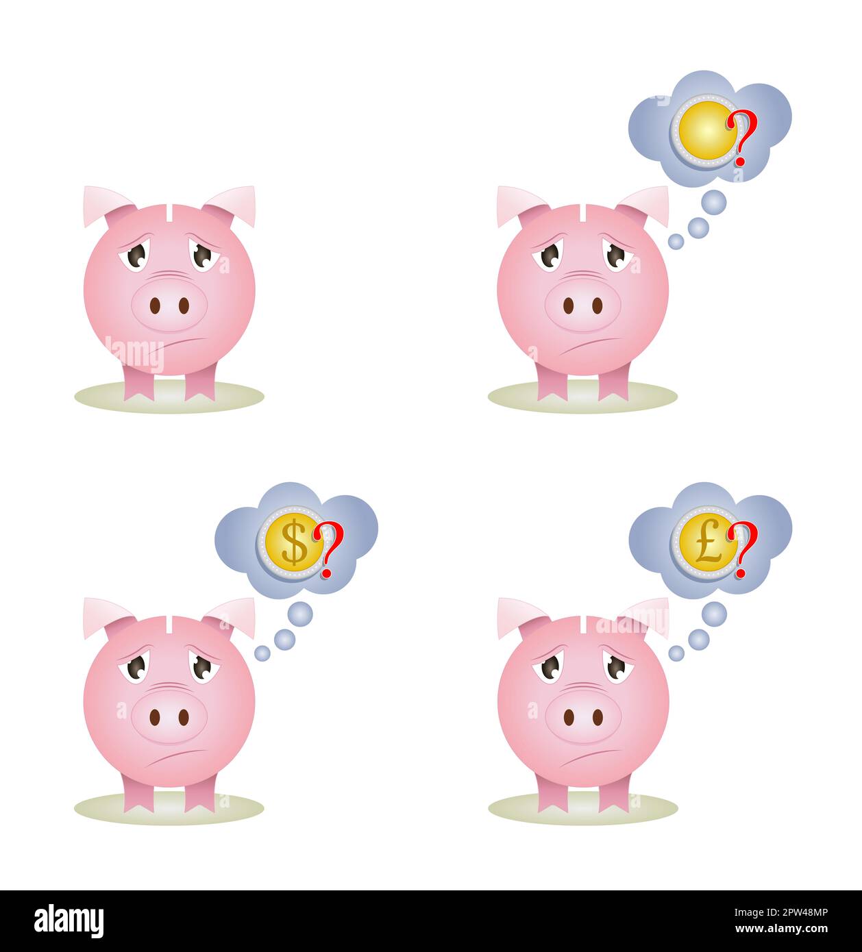 Calculating expression Cut Out Stock Images & Pictures - Alamy