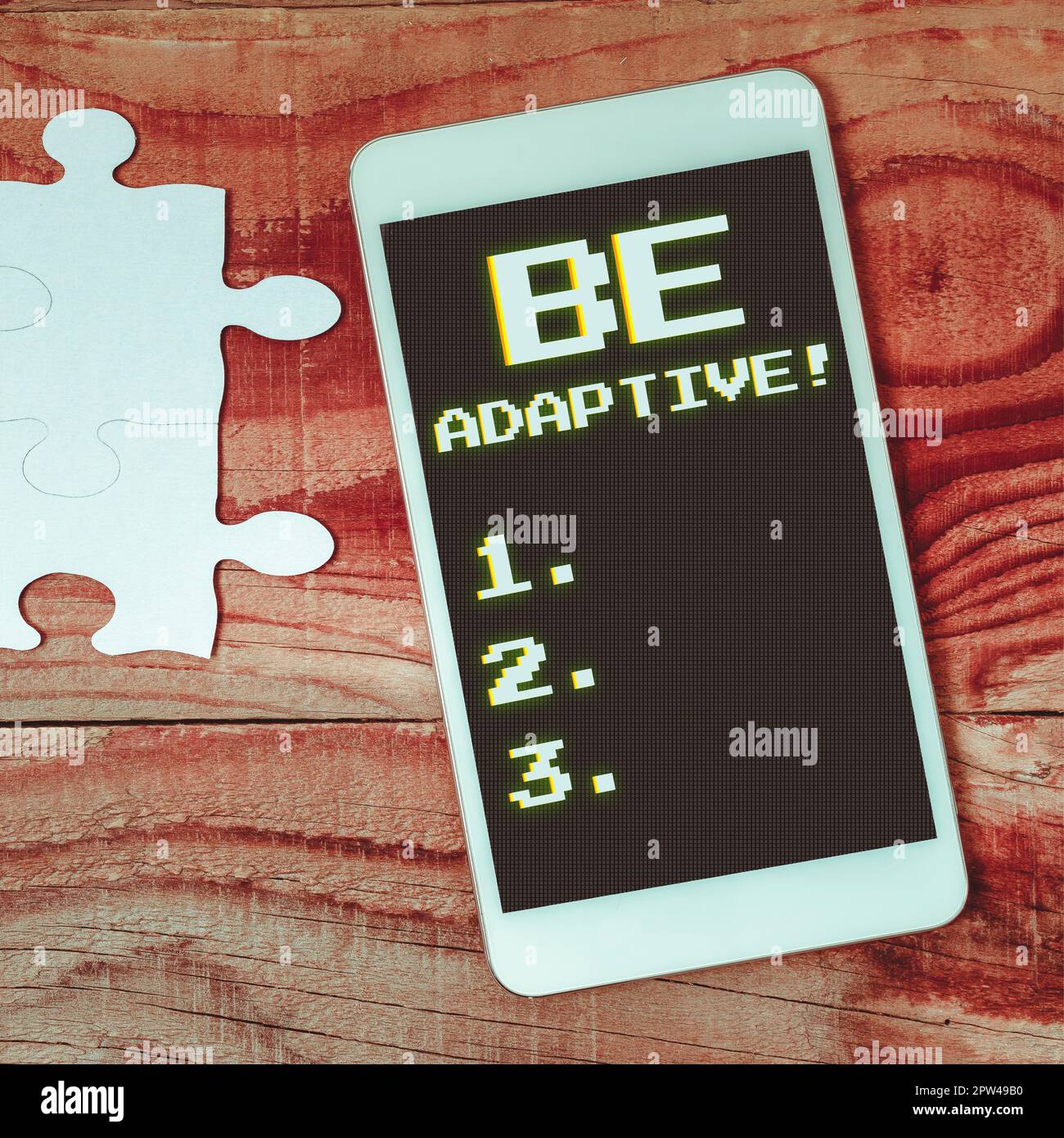 Inspiration showing sign Be Adaptive, Conceptual photo make the ...