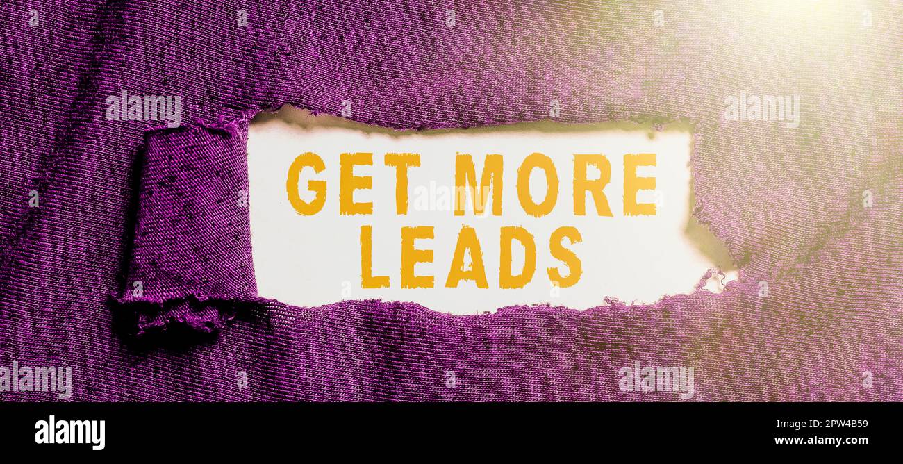 Hand writing sign Get More Leads, Word Written on Inbound Marketing ...