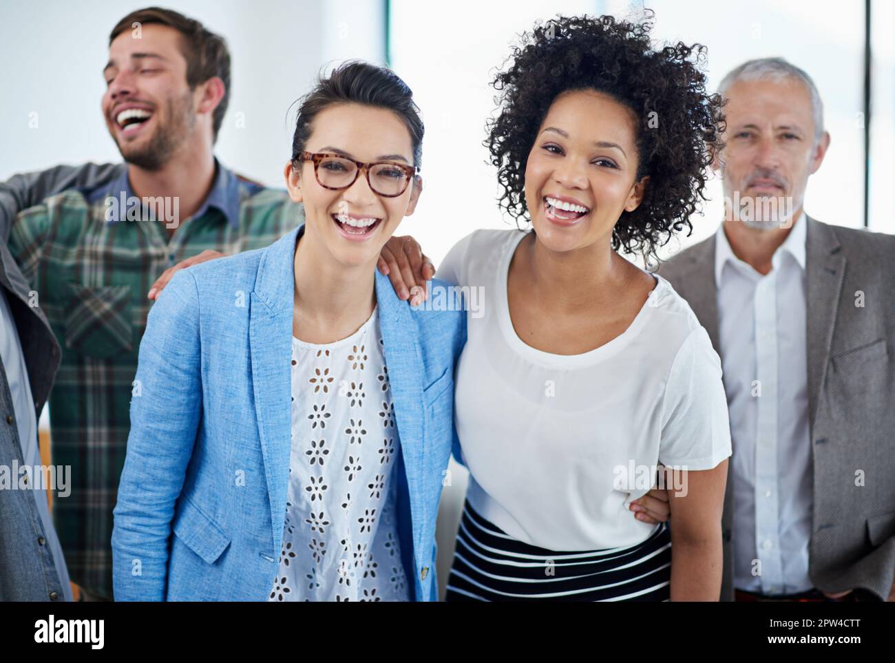 Workplace camaraderie hi-res stock photography and images - Alamy
