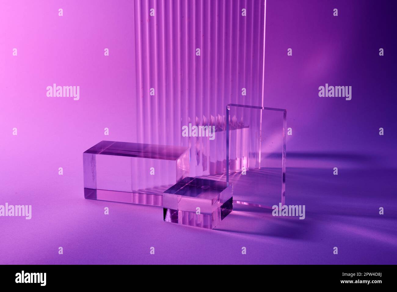 Product background podium glass display background, Transparent glass ...