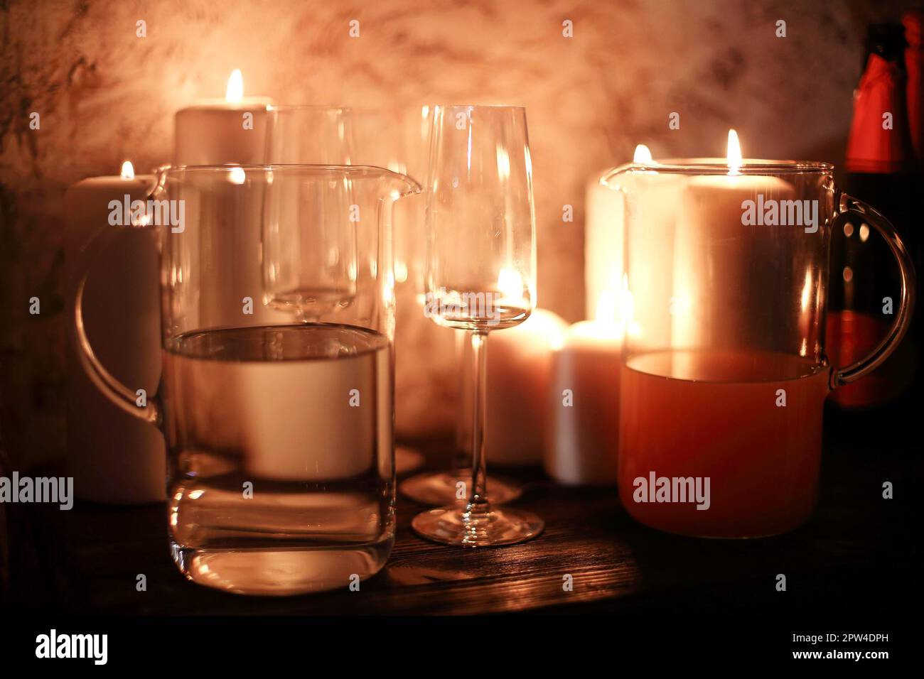 Glass near bottle hi-res stock photography and images - Alamy
