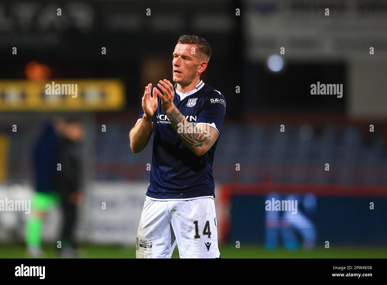 28th April 2023; Dens Park, Dundee, Scotland: Scottish Championship ...