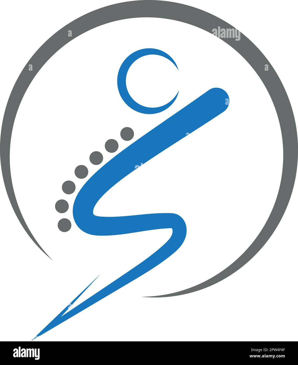 Orthopedics, Physiotherapy, Spine, Fitness, Sport, Medicine, Logo Stock ...