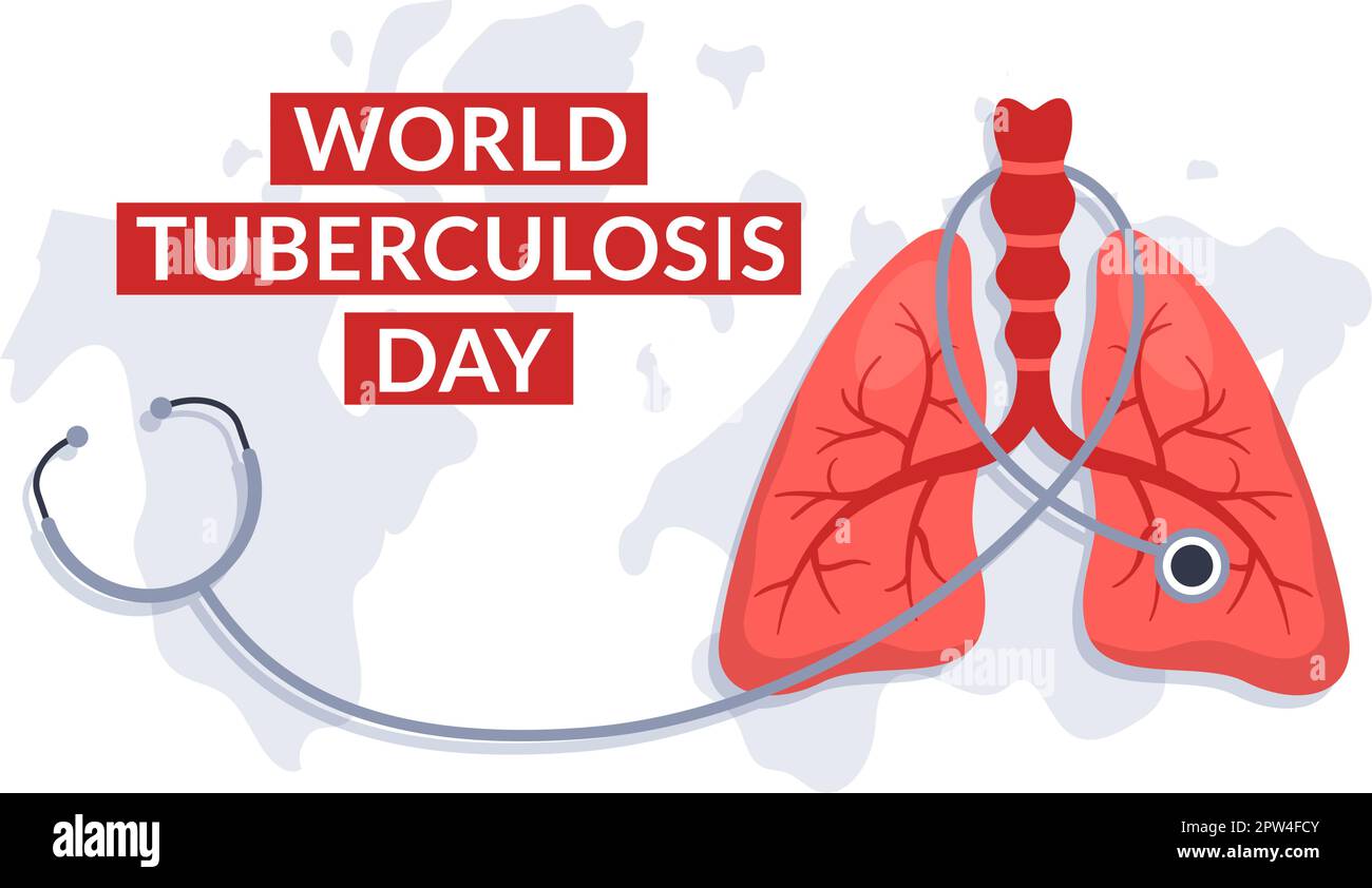 World Tuberculosis Day on March 24 Illustration with Pictures of the ...