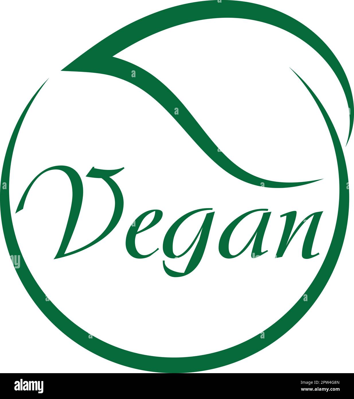 Vegetarian Symbol, Leaves, Plant, Vegan, Nature, Logo Stock Vector ...