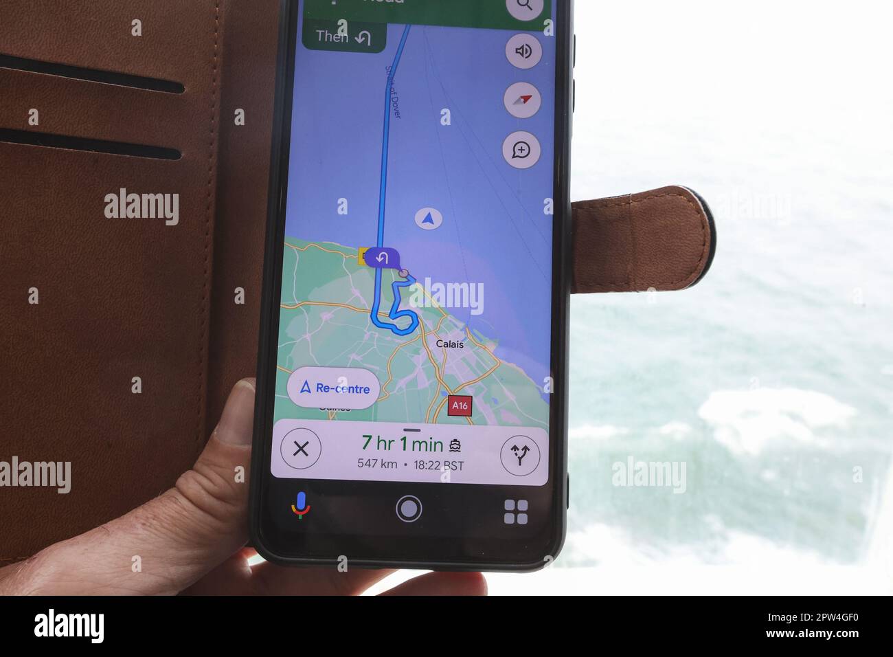 English channel map england france hi-res stock photography and images ...