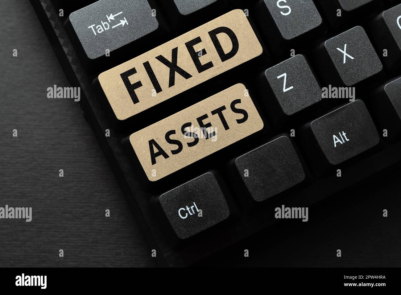 Inspiration showing sign Fixed Assets, Business showcase long-term ...