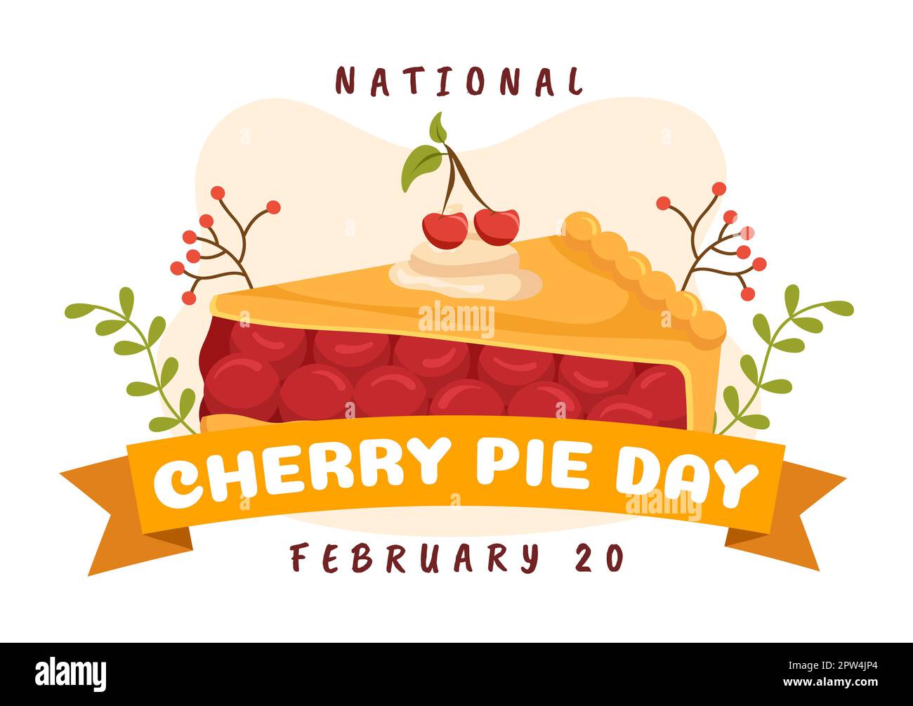 National Cherry Pie Day on February 20 with Food of Pastry Shells and ...
