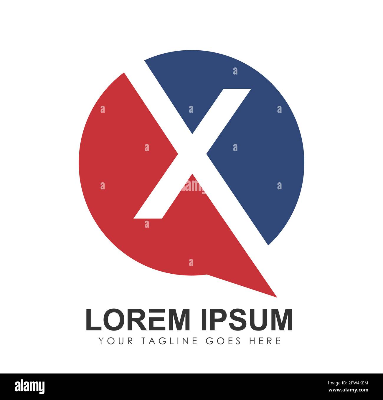 Monogram Logo Initial Letter X Stock Vector Image & Art - Alamy