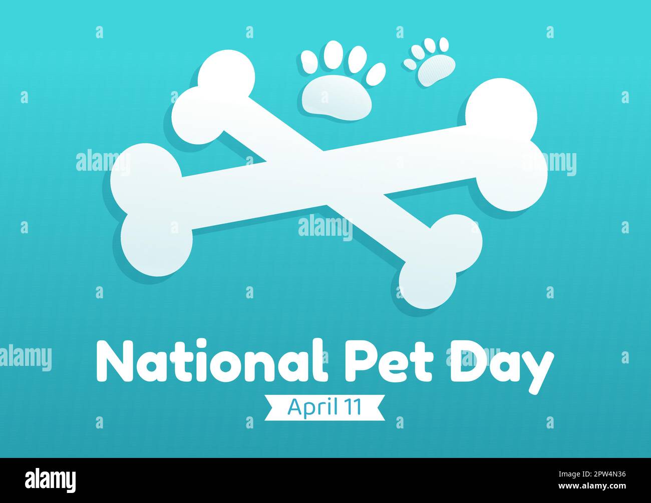 National Pet Day on April 11 Illustration with Cute Pets of Cats and ...