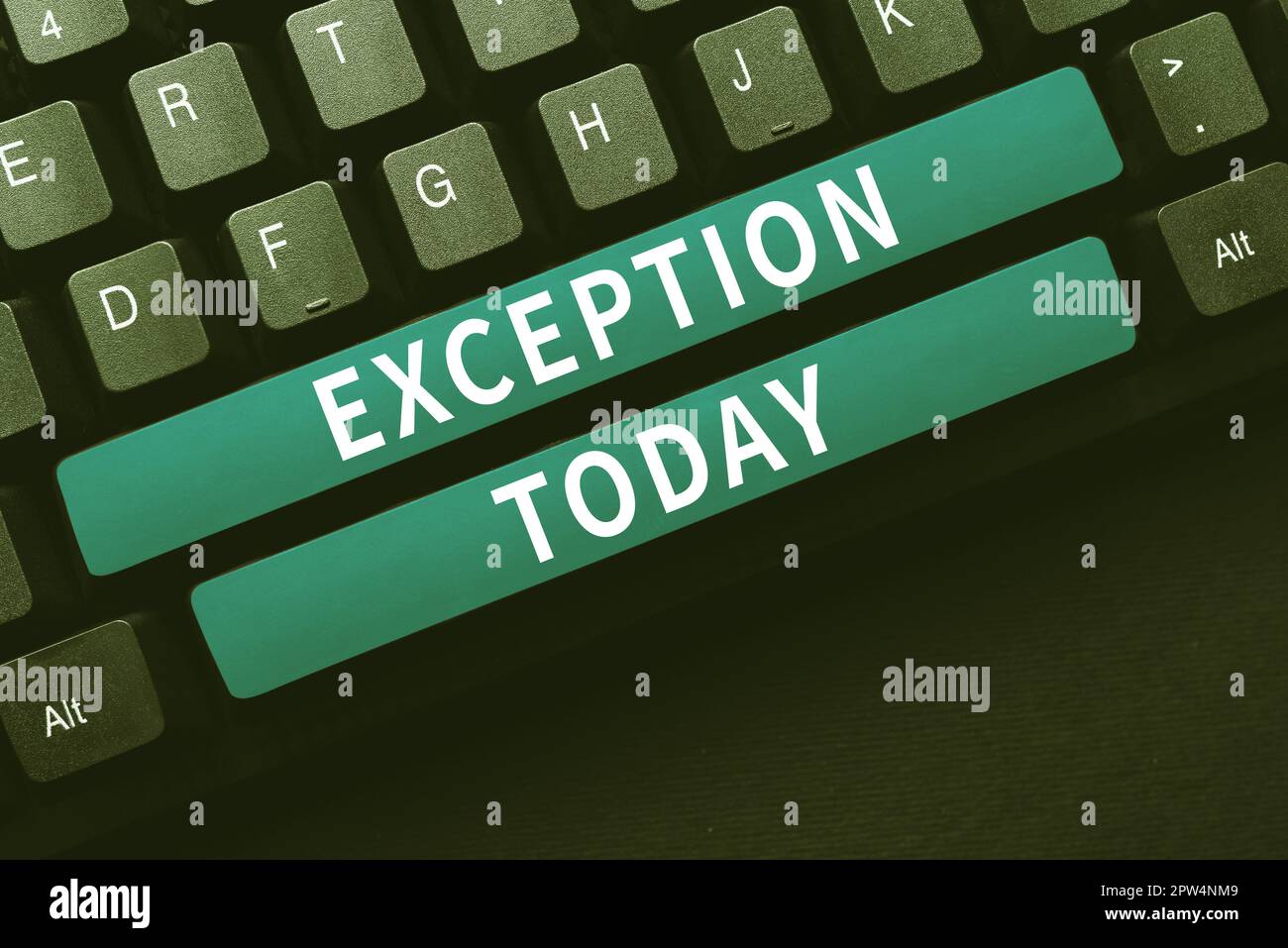 Inspiration showing sign Exception, Business concept person or thing ...