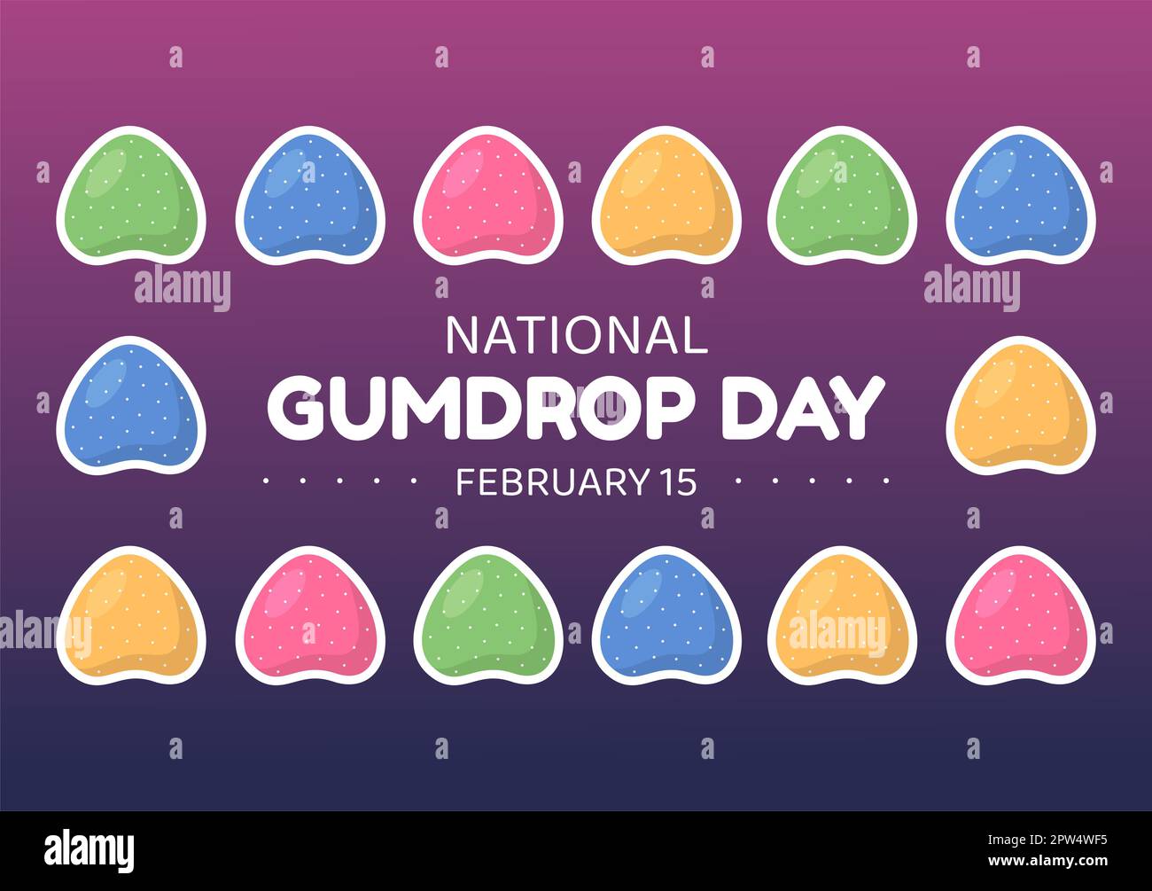 National Gumdrop Day on February 15 with Holiday of Delicious Sweets ...