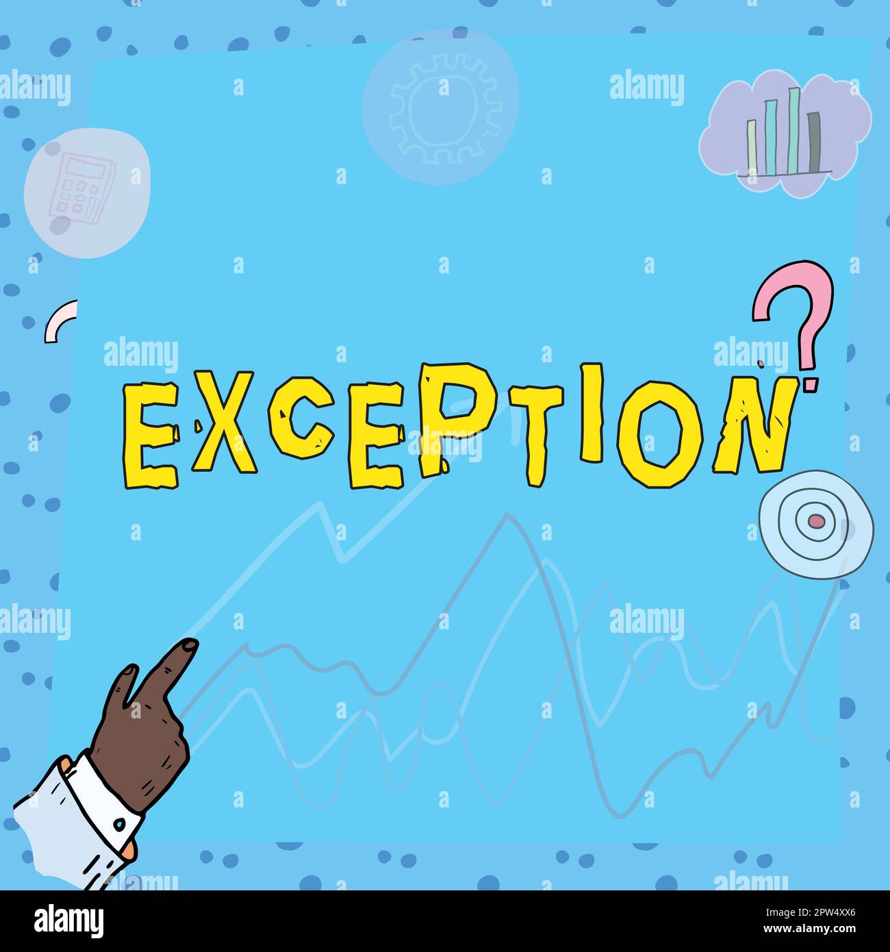 Conceptual display Exception, Concept meaning person or thing that is ...