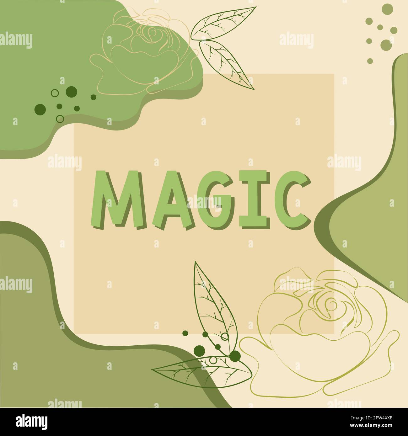 Text showing inspiration Magic, Word Written on power of influencing ...