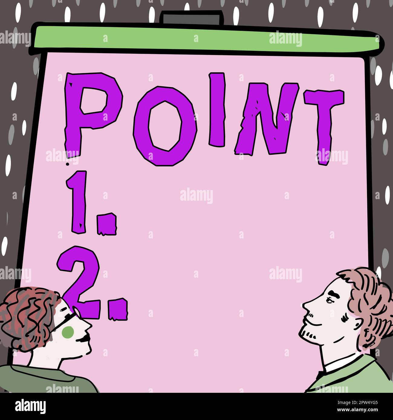 Text caption presenting Point, Word for dot or other punctuation mark ...